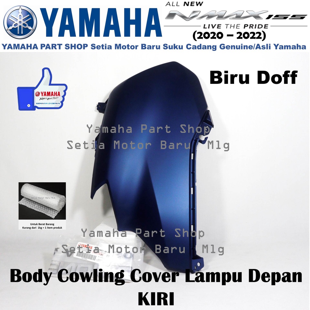 Jual Cover Lampu Depan Body Bodi Cowling All New Nmax N Max 2020 Biru ...