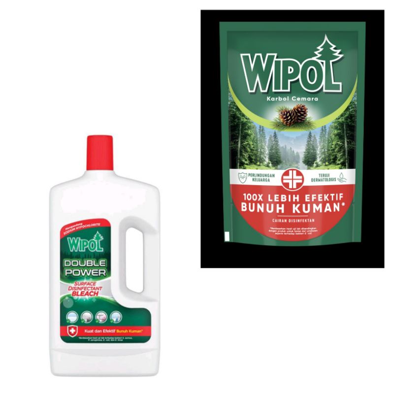 Jual Wipol Kuat Dan Efektif Bunuh Kuman 900ml Botol | Shopee Indonesia