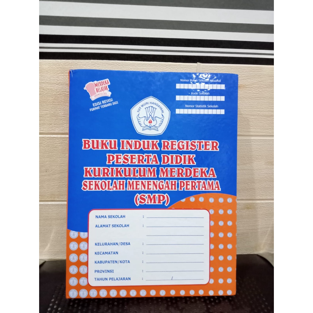 Jual READY - Buku Induk Register Peserta Didik K. Merdeka SMP | Shopee ...