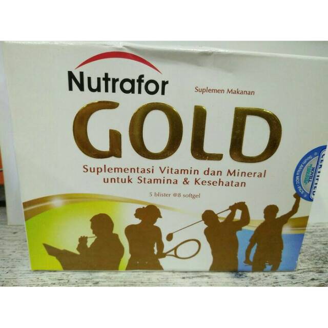 Jual Nutrafor gold multivitamin 40tahun keatas | Shopee Indonesia