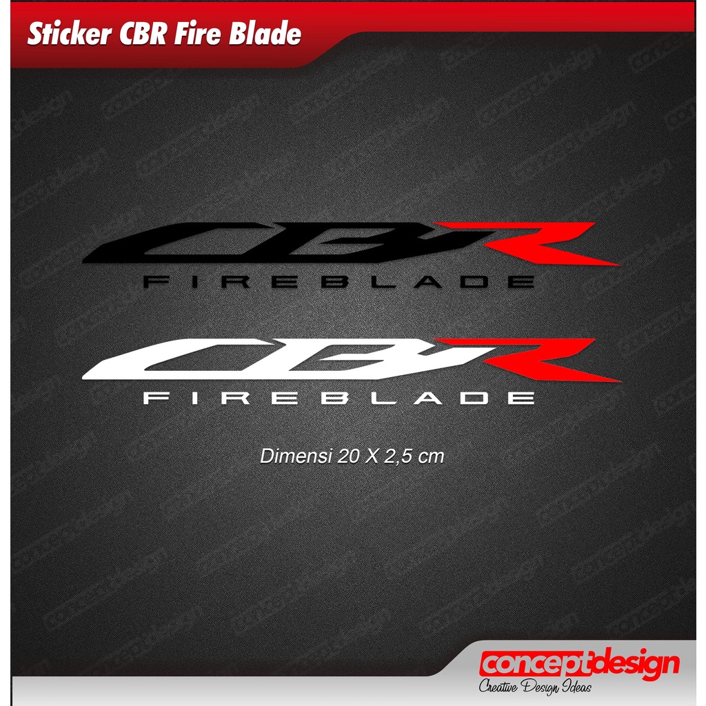 Jual Sticker CBR Fireblade | Shopee Indonesia
