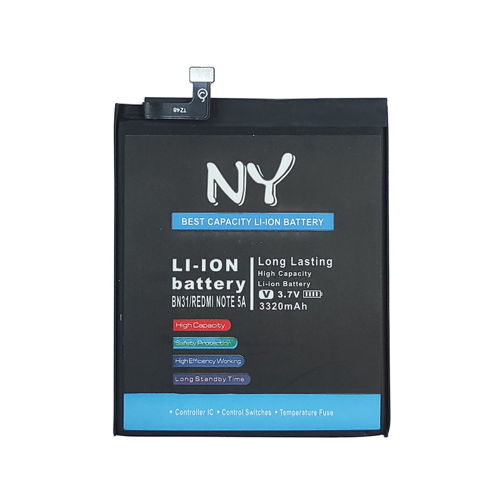 Jual BATERAI NY PLATINUM XOMI BN31 / REMI NOTE 5A BATTERY | Shopee ...