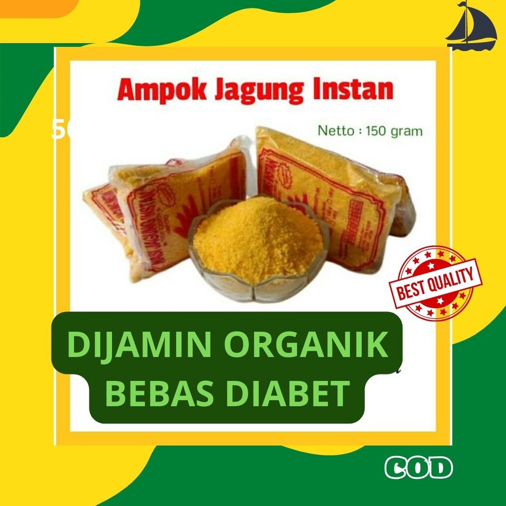 Jual Paket 6 Gerit Nasi Beras Jagung Empok Makanan Tradisional Jadul ...