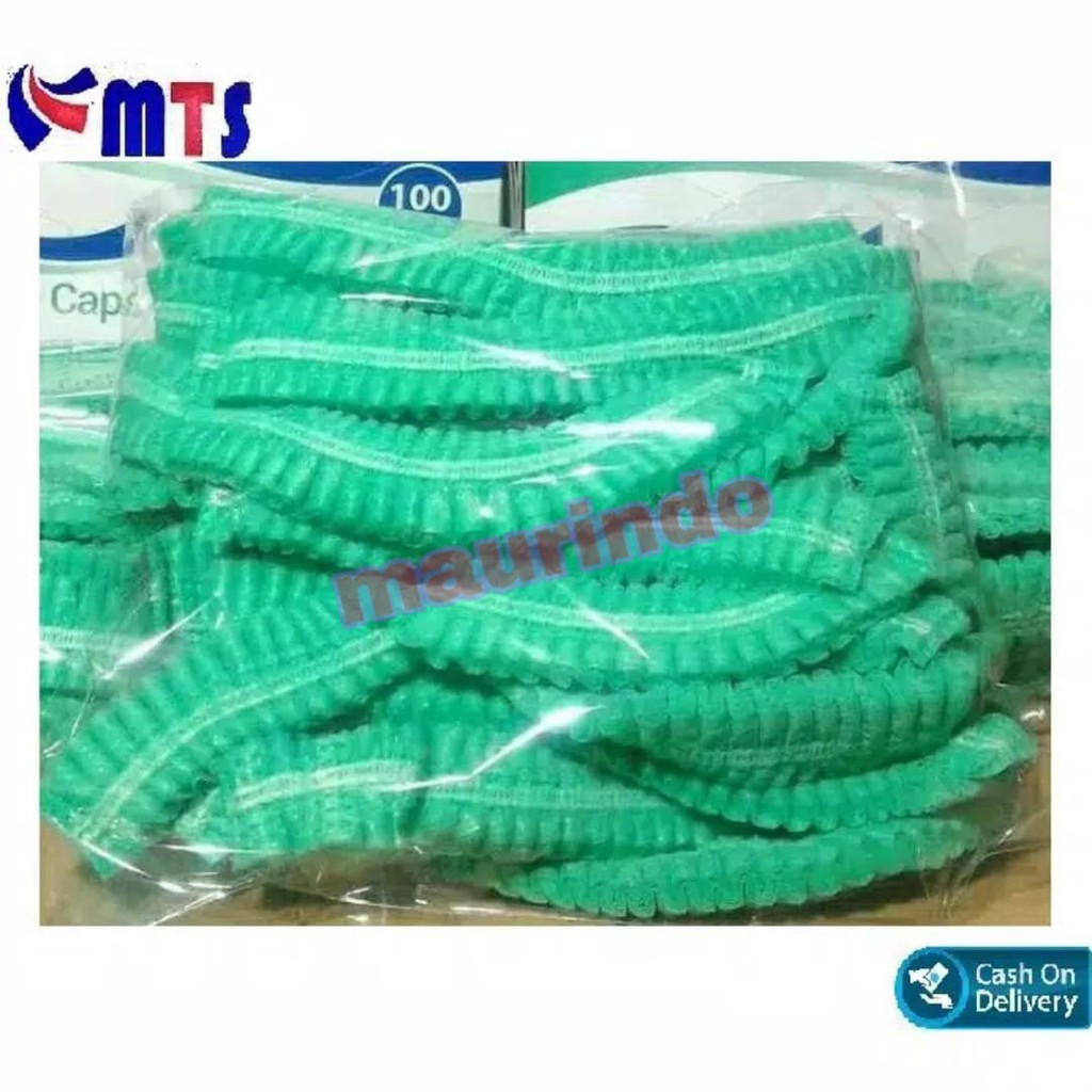 Jual COD - SATUAN Nurse Cap Topi Suster Hair Caps Hair Net Penutup ...