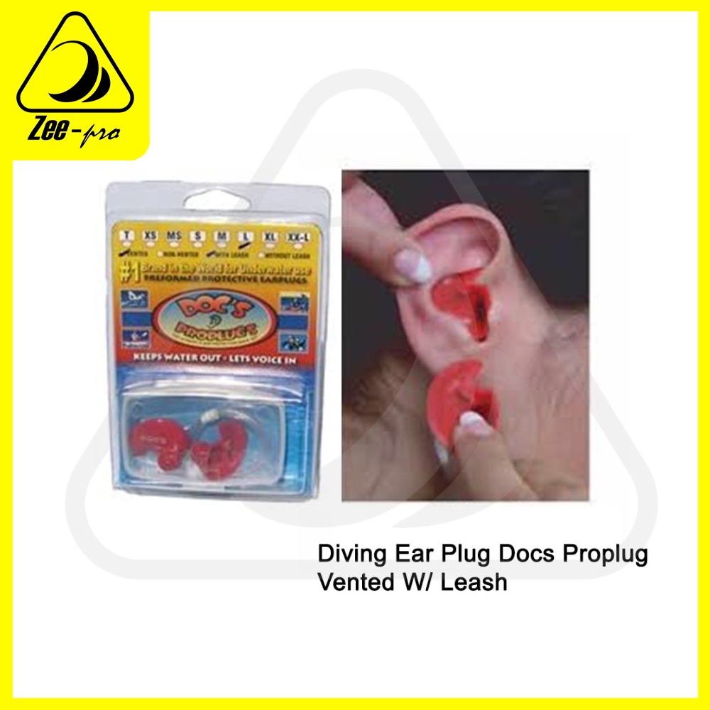 Jual Diving Ear Plug Docs Proplugs Vented Penutup Telinga Selam Protect ...