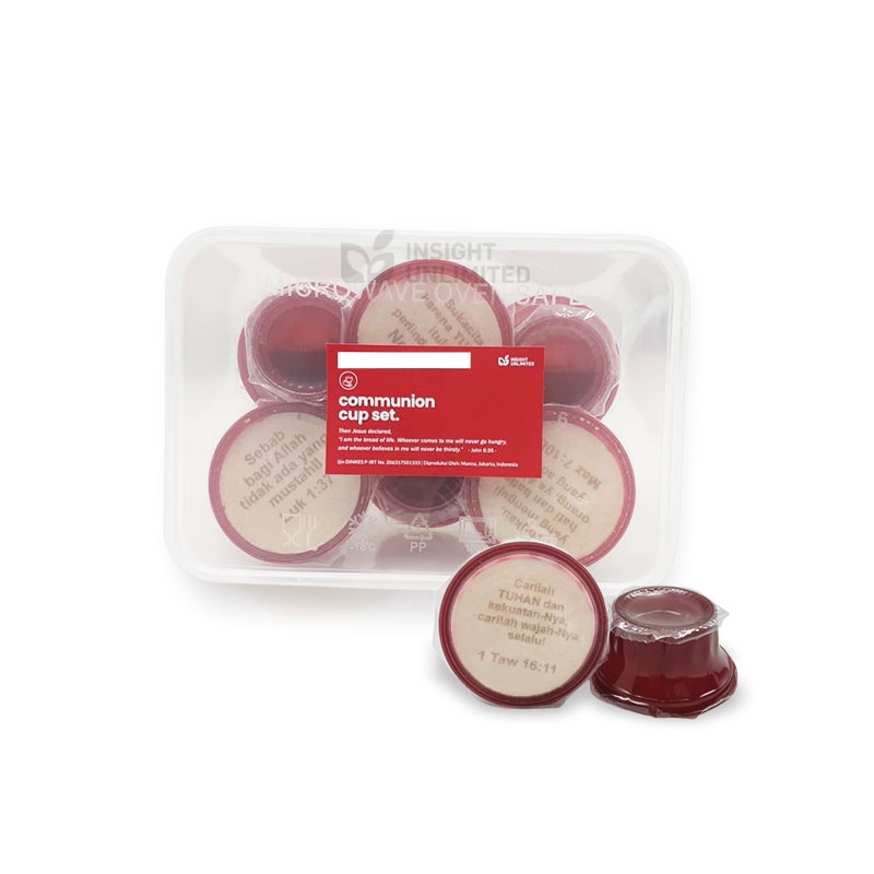 Jual Insight Unlimited Roti (Hosti) Ayat & Anggur Perjamuan (1 box isi ...