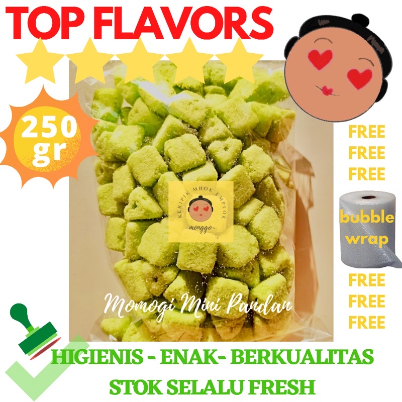 Jual YOLA MOMOGI MINI RASA PANDAN IMUT CEMILAN JAGUNG RASA RASA ...