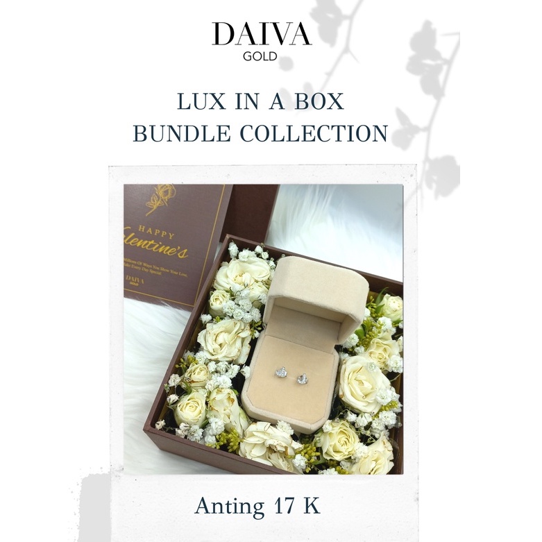 Jual VALENTINE GIFT BOX / HAMPERS VALENTINE - ANTING STUD INISIAL "J ...