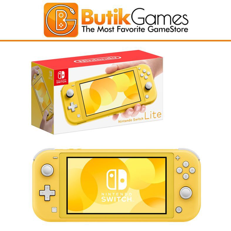 Jual Nintendo Switch Lite Console Mesin Kuning Yellow | Shopee Indonesia