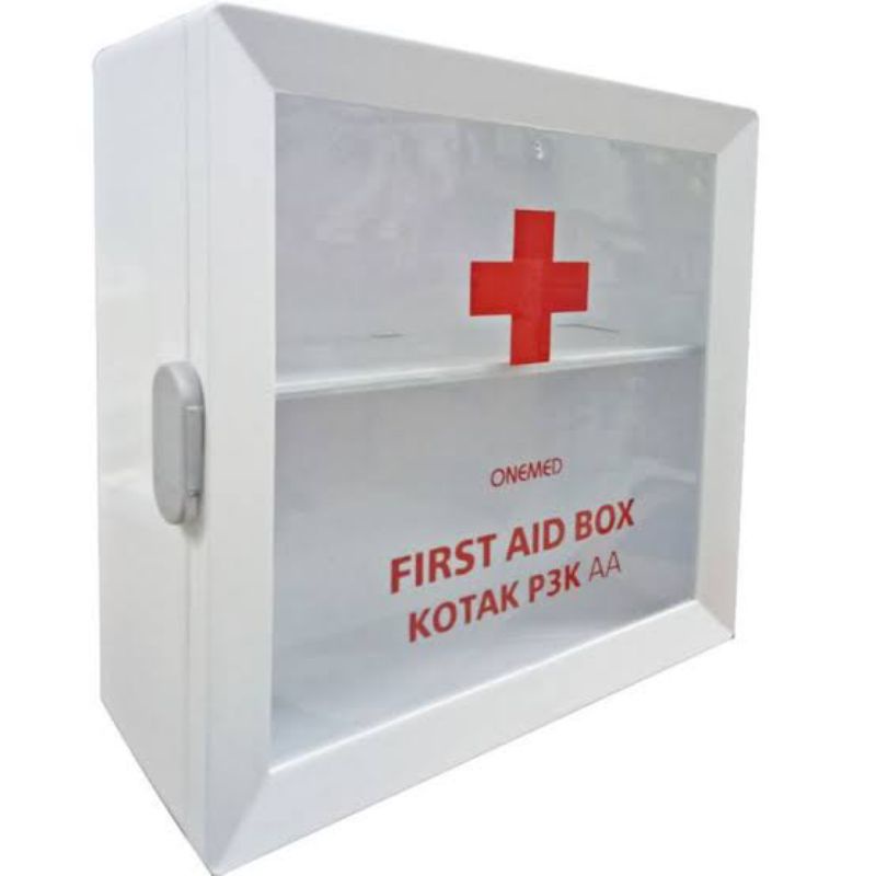 Jual Kotak P3K AA / First Aid Box / kotak p3k 2 Ruang | Shopee Indonesia