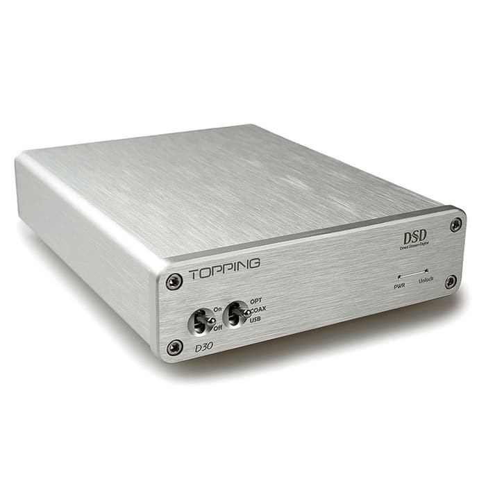 Jual TOPPING D30 High Resolution USB DAC SILVER | Shopee Indonesia
