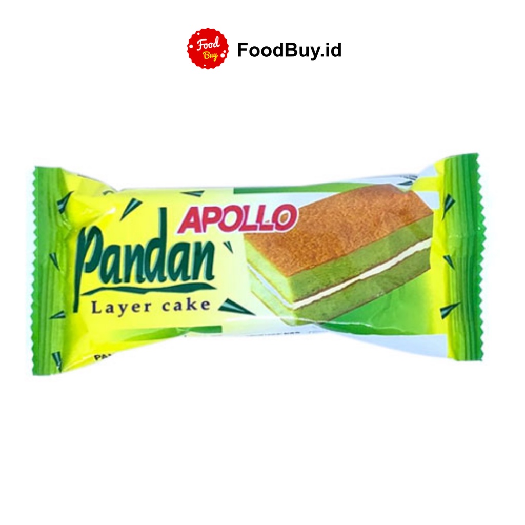 Jual Apollo Layer Cake Rasa Pandan 18 gr | Shopee Indonesia