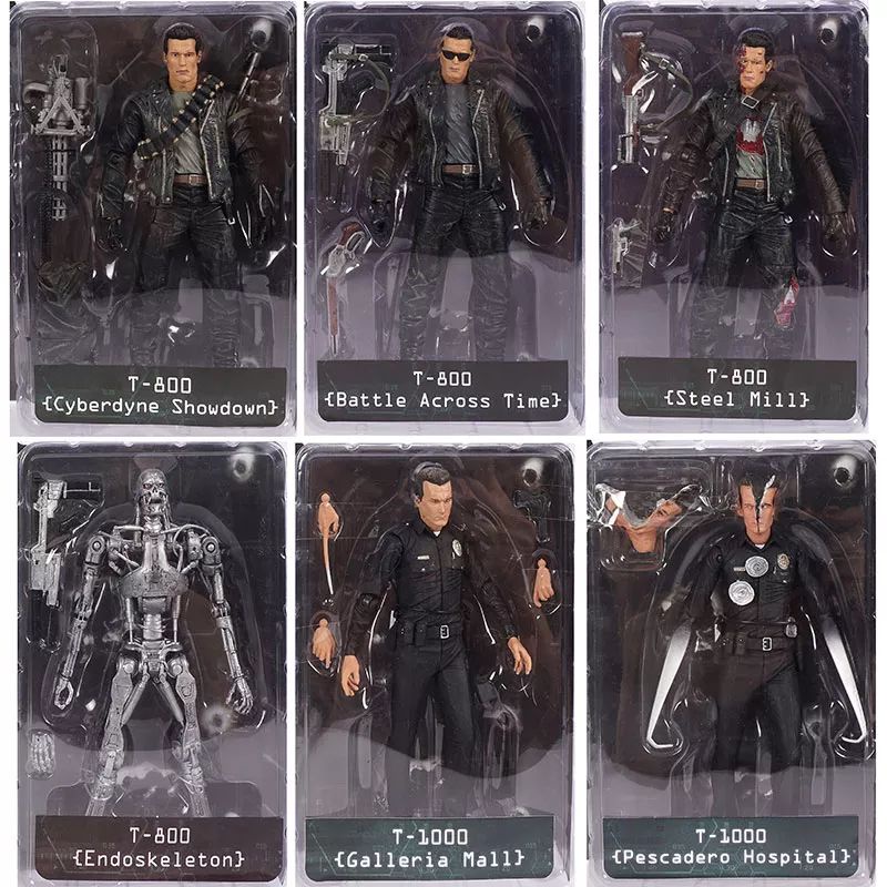 Jual Neca Terminator 2 Judgement Day Arnold T800 Cyberdyne Showdown ...
