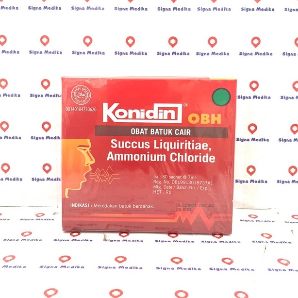 Jual Konidin OBH Box Isi 30 Sachet - Obat Batuk Cair | Shopee Indonesia
