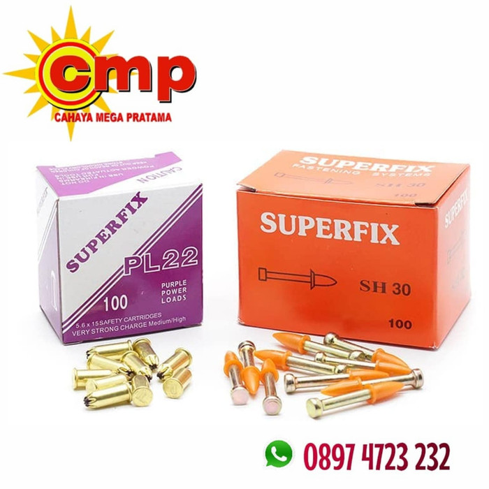 Jual Paku, Ramset Superfix Plus Angle Klip (Harga Per Set) | Shopee ...