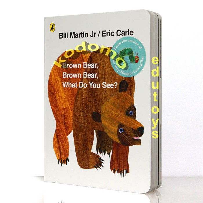 Jual Brown Bear,Brown Bear,What Do You See? by Eric Carle | Shopee ...