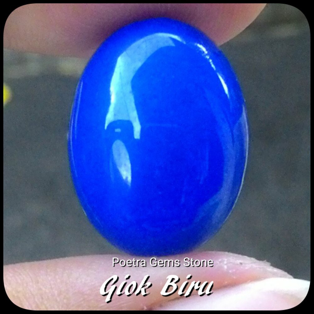 Model Batu Warna Biru
