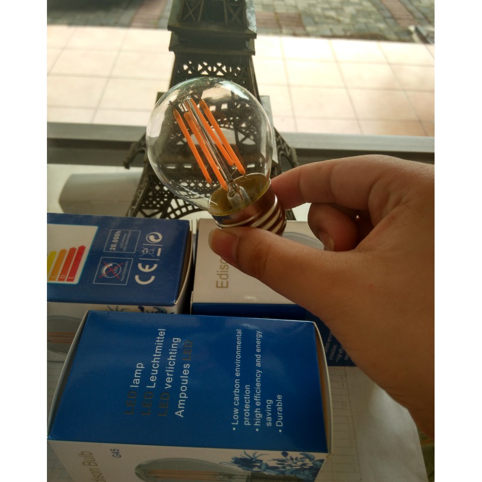 Jual Lampu LED Edison 4W Putih/Kuning - Lampu Cafe - Retro Vintage ...