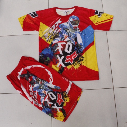 Jual jersey setelan baju cross baju balap baju trail anak murah ...