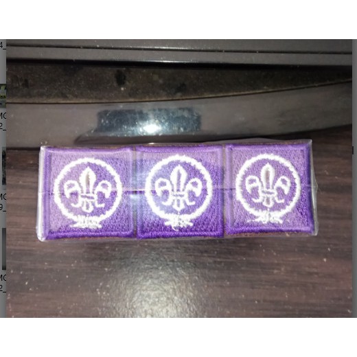Jual Tanda Pandu Dunia Wosm bordir komputer | Shopee Indonesia
