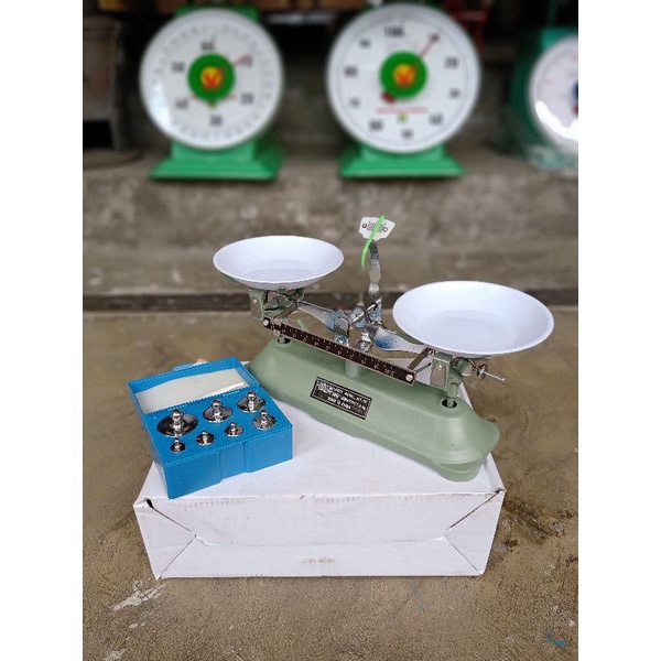 Jual Timbangan Neraca Obat 500gr Manual Geser + 1 Set Bandul | Shopee ...