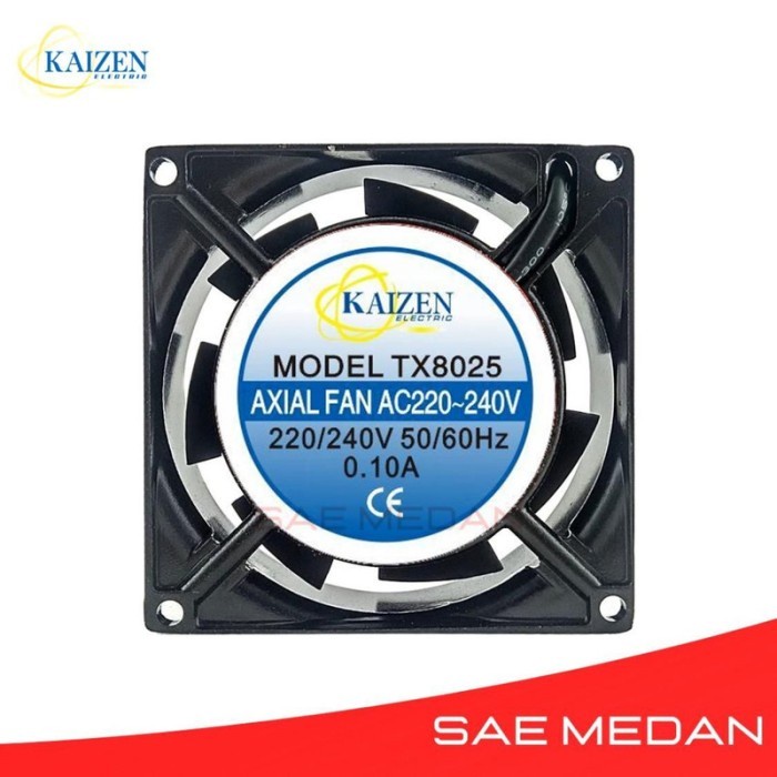 Jual Cooling Fan 80x80x25 / Video Fan / Rotary Fan 220VAC | Shopee ...