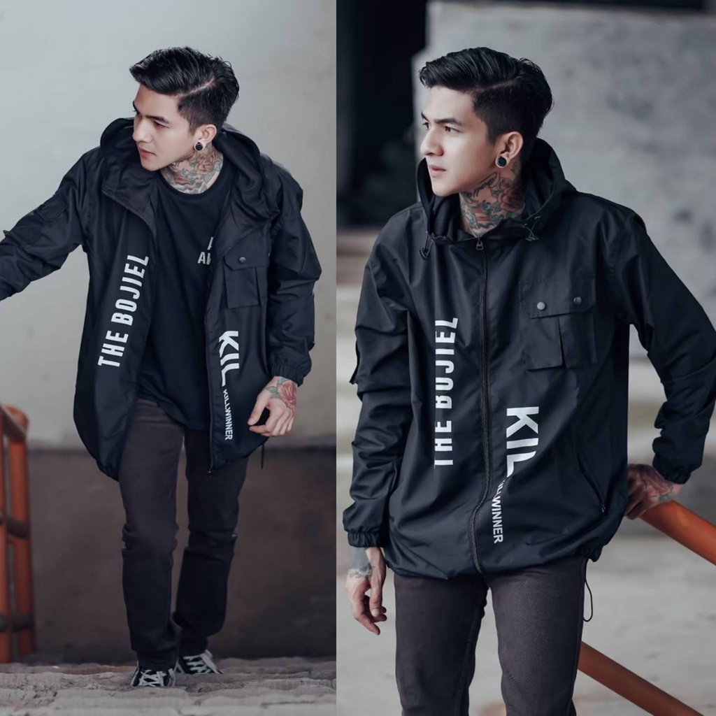 Jual Jaket Outdoor Casual Unisex Killwinner / Jaket Parasut Pria ...