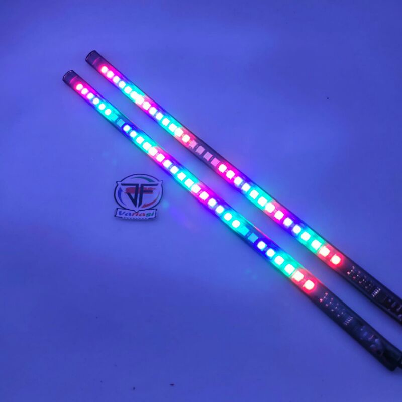 Jual Lampu Alis Running RGB LED 30cm Motor Mobil / Lampu Flexyble 30cm ...