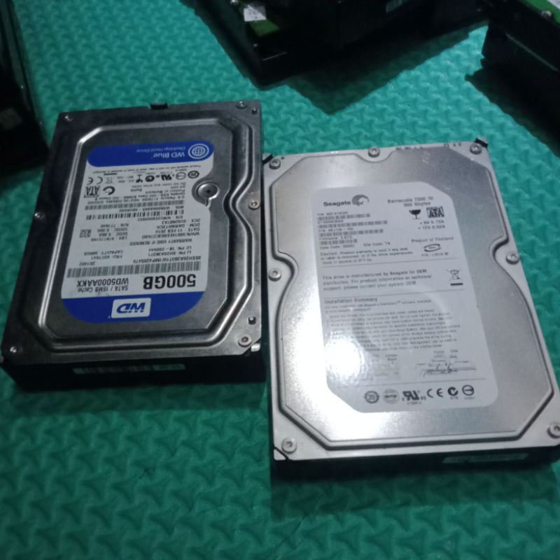 Jual Harddisk 500GB SATA Komputer 100% (NORMAL) | Shopee Indonesia