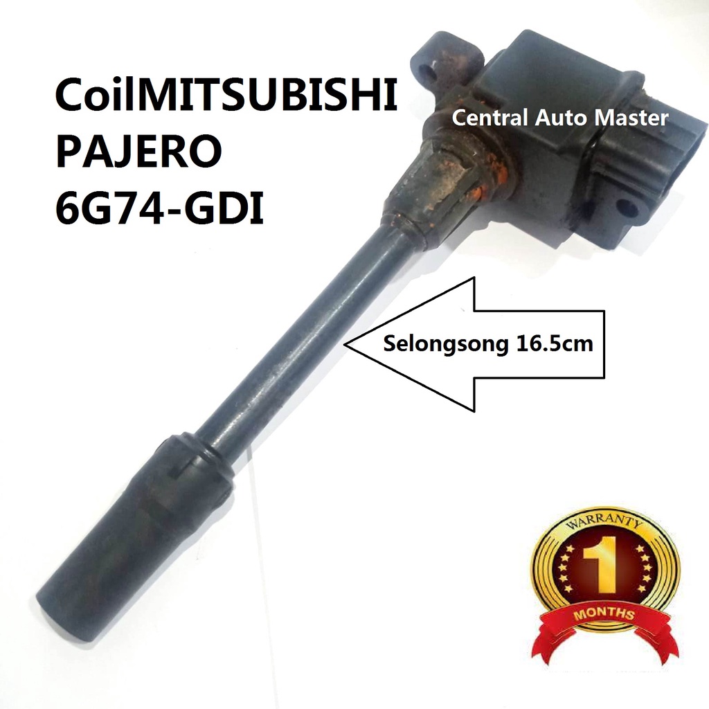 Jual MITSUBISHI PAJERO 6G74 GDI Ignition coil koil Copotan ori original ...