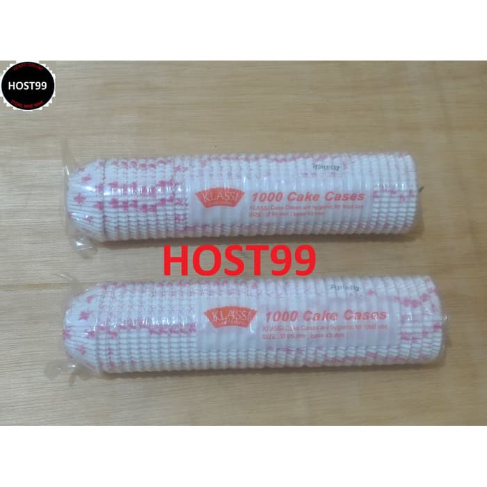 Jual Cake Cases Paper Cetakan Kertas Kue Klassi 9,5 Warna | Shopee ...