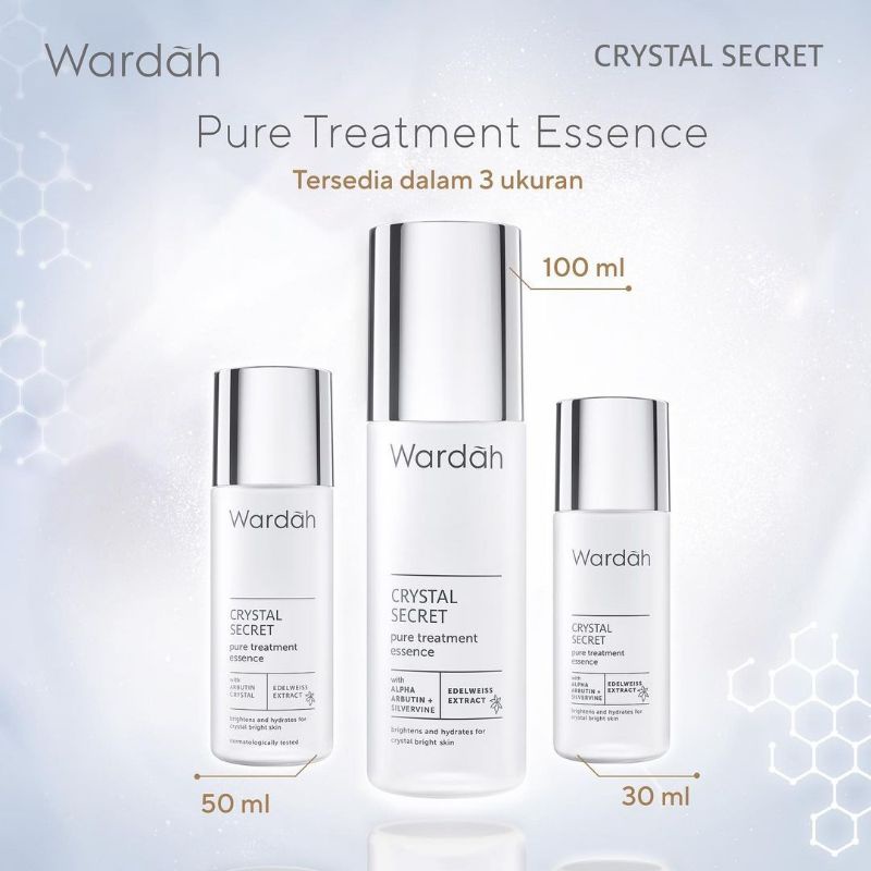Jual Wardah Crystal Secret pure treatment essence | Shopee Indonesia