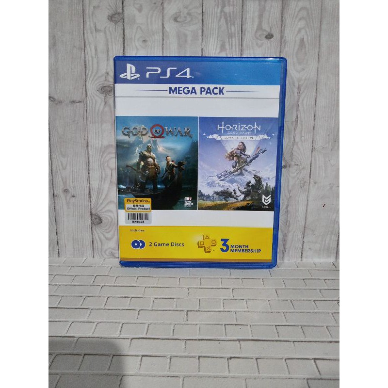 Jual BD CD KASET ORIGINAL Ps4 Megapack God OF war dan Horizon Complete ...
