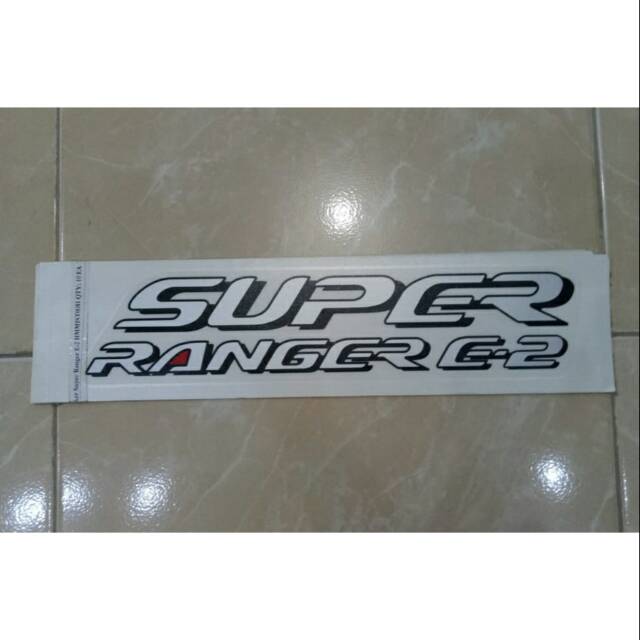 Jual STICKER STIKER HINO SUPER RANGER E2 | Shopee Indonesia