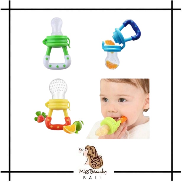 Jual Empeng Buah Bayi / Baby Fruit Food Feeder / Dot Buah Bayi Gigitan ...
