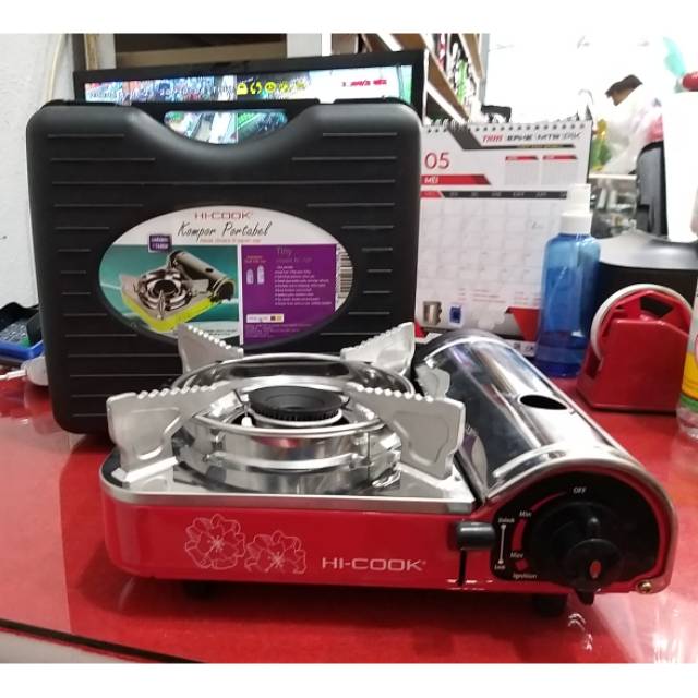 Jual Kompor gas portable Hi-Cook KC-109 Stainless steel + koper plastik ...