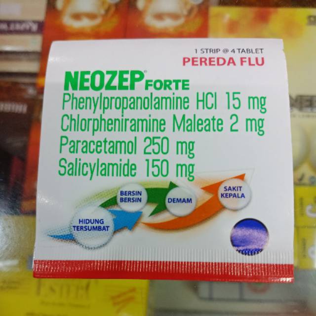 Jual Neozep Forte, obat pereda flu dan demam | Shopee Indonesia