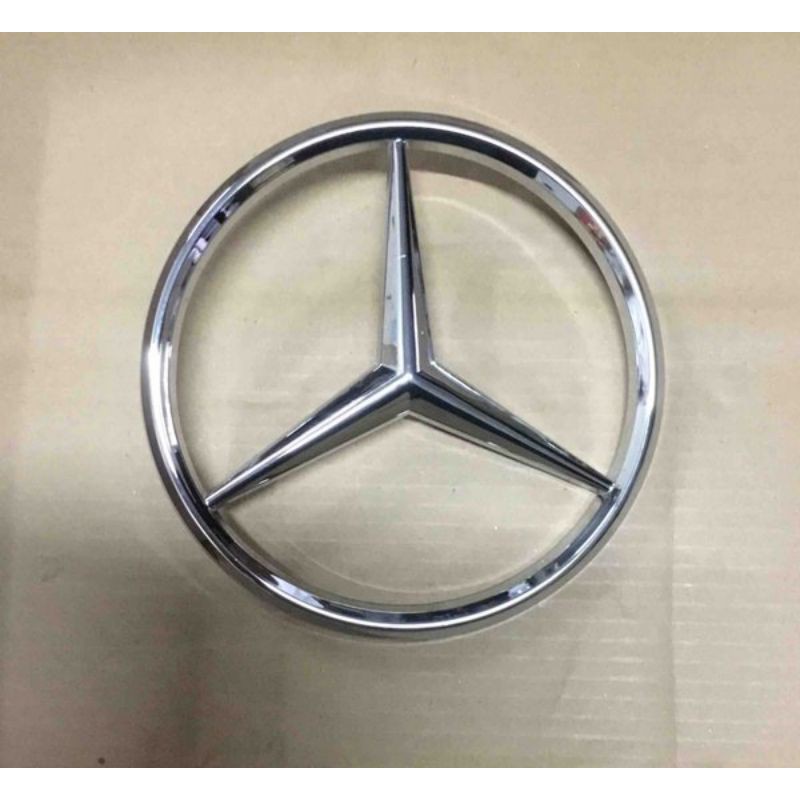 Jual emblem logo MERCY Mercedes Benz TRUCK diameter 17,5 cm | Shopee ...