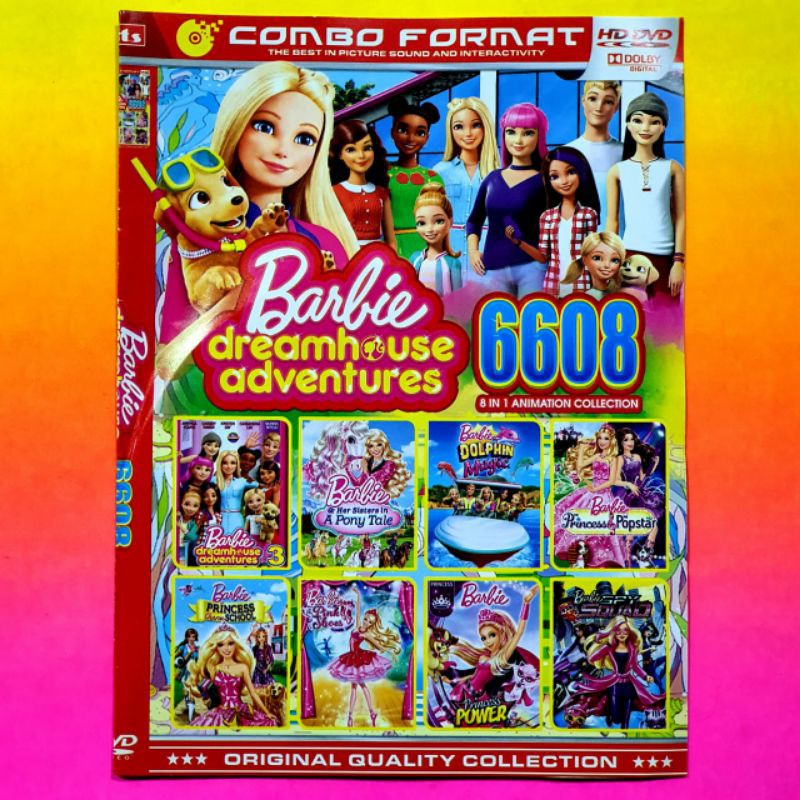 Jual KASET TERBARU FILM KARTUN ANAK BARBIE 6608 - DEAMHOUSE ADVENTURE ...
