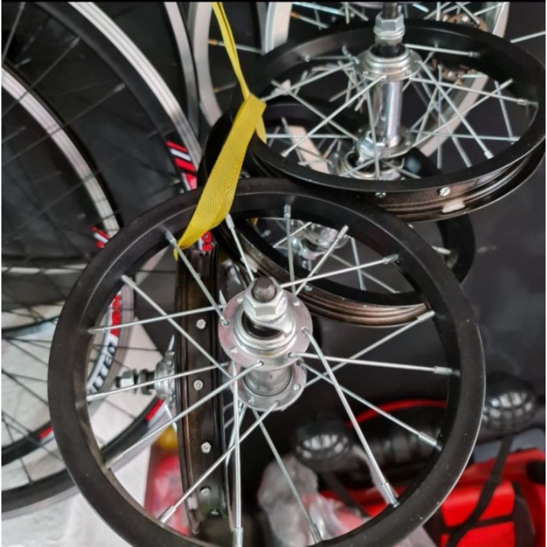 Jual Velg Set Sepeda ukuran ban 12 sepeda anak atau pushbike sudah jadi ...