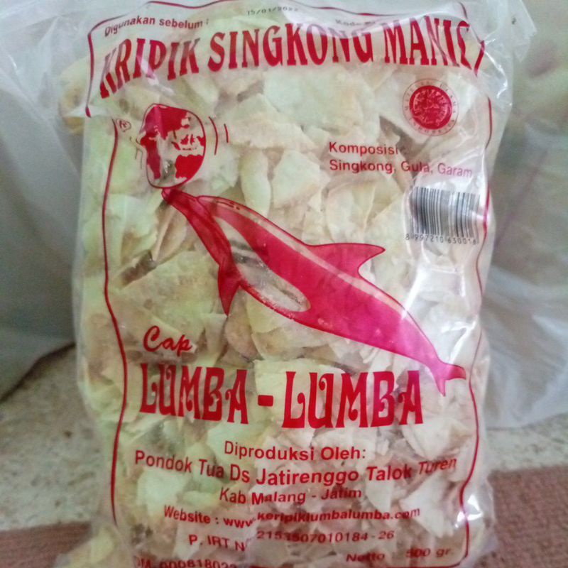 Jual kripik singkong lumba2 pecahan manis dan asin -+800 - 1000 g ...