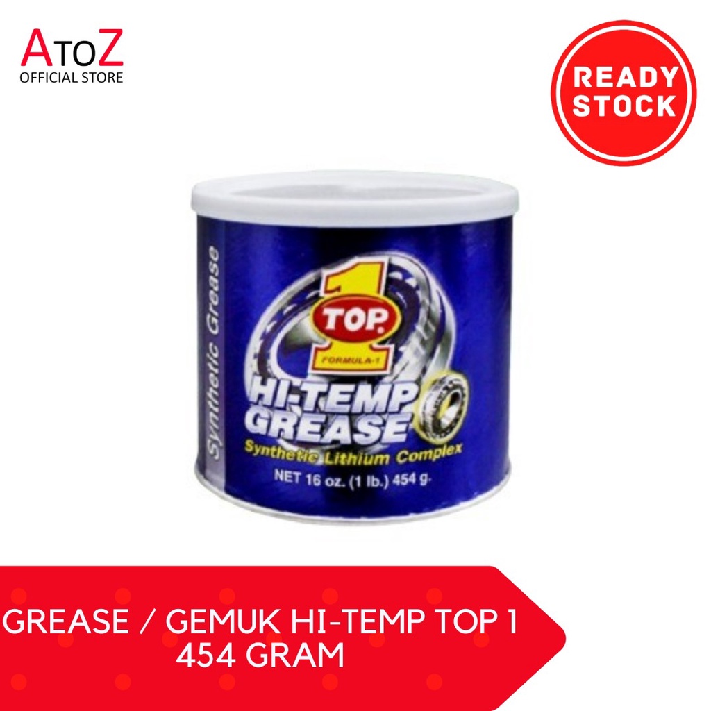 Jual GREASE TOP 1 one HI-TEMP 0,454 KG / TOP 1 GREASE HI TEMP / Grease ...