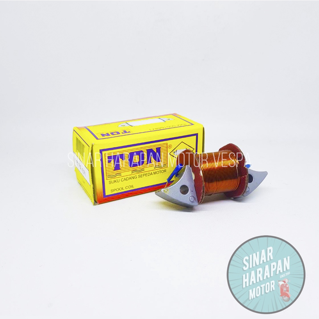 Jual Spul Magnet / Spul Epi Pengapian Vespa Super merk TON | Shopee ...