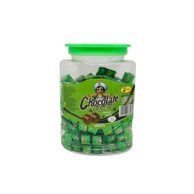Jual Chocolate Candy Cube Alibaba 180 Pcs | Shopee Indonesia