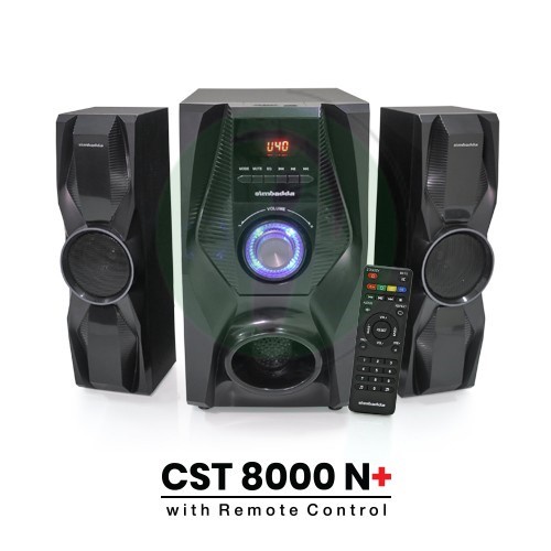 Jual Speaker Bluetooth Simbadda CST 8000N+ Subwoofer Mega Bass Power LED | Shopee Indonesia