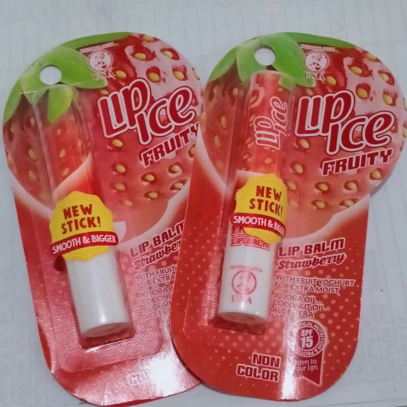 Jual Lip ice Sheer Color - Lip ice fruity - Lip Balm | Shopee Indonesia