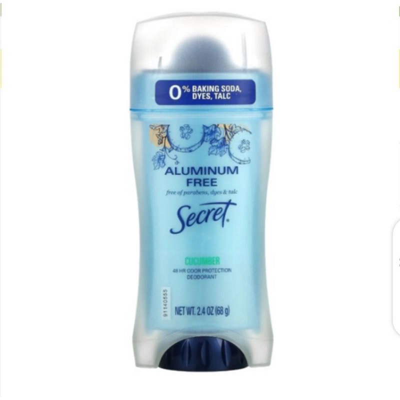 Jual Secret Deodorant Stick Cucumber 68gr | Shopee Indonesia