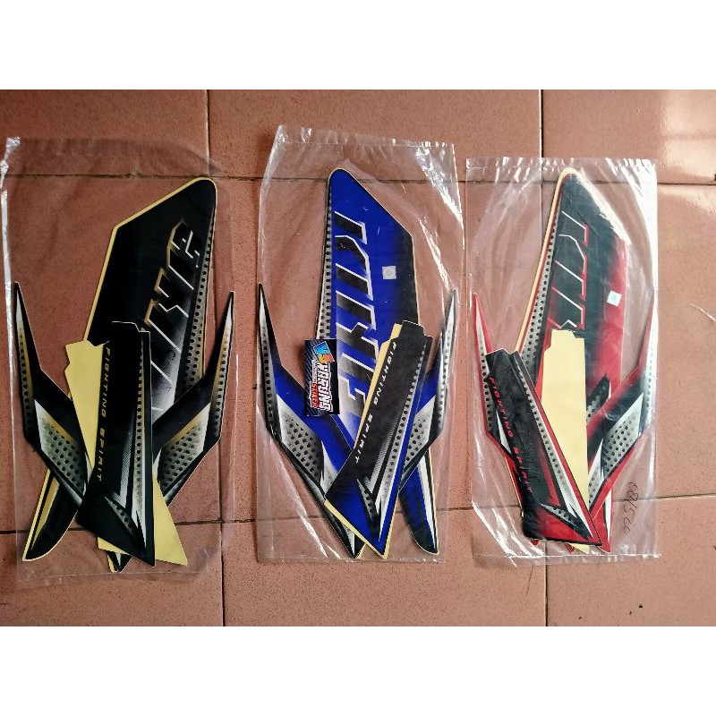 Jual STRIPING STANDAR RX KING Tahun 2008 sticker list body rx king 135 ...