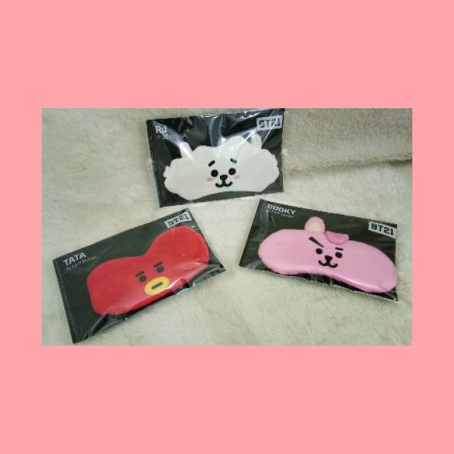 Jual BT21 Official Sleep Mask | Shopee Indonesia