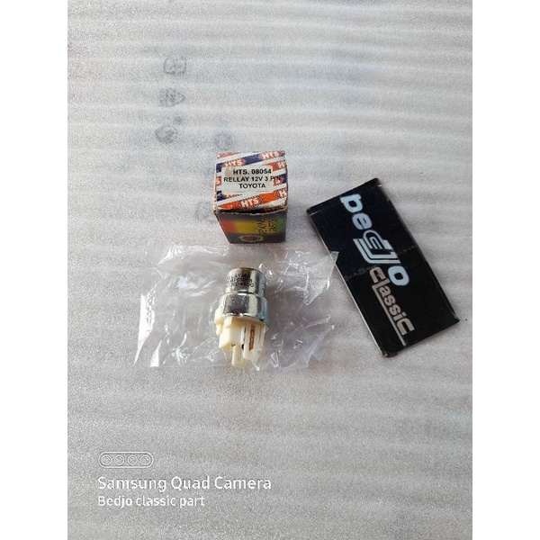 Jual relay rellay toyota 12 V 22 A kaki pin 3 bulat pn 90987-01003 ...